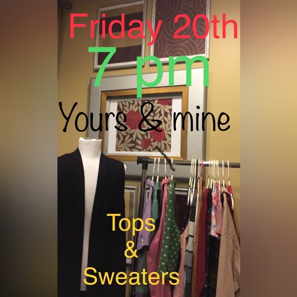 Tops | Tops Sweaters Live Friday 7 Pm | Poshmark